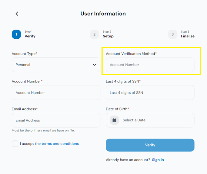Create Digital Banking Account | UnitedOne Credit Union